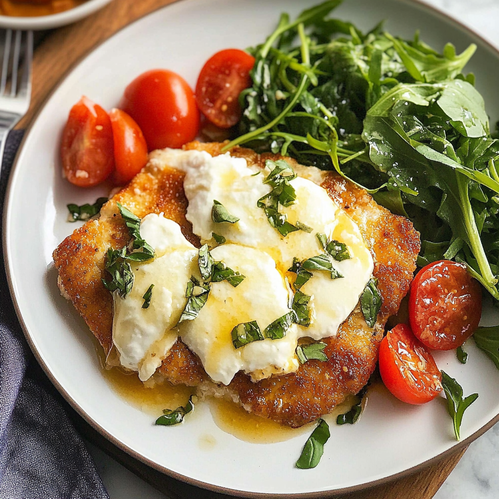 Amazing Burrata Chicken Milanese for a Delicious Meal